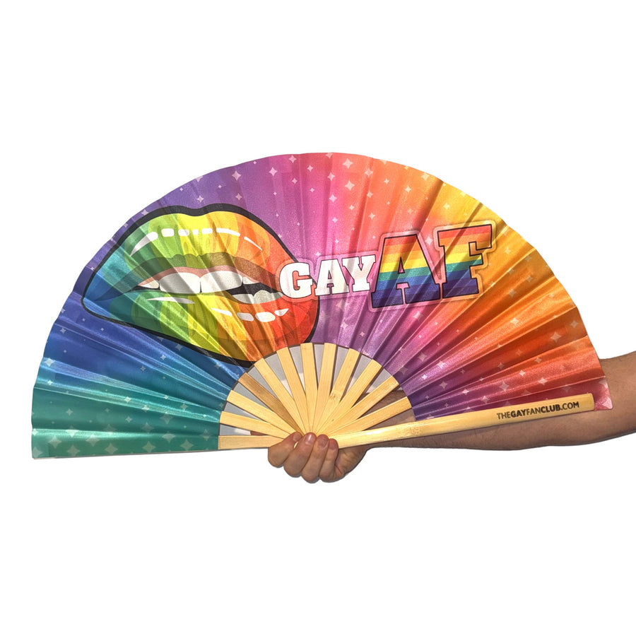 Custom Hand Fans & LGBTQ Pride Hand Fans | The Gay Fan Club