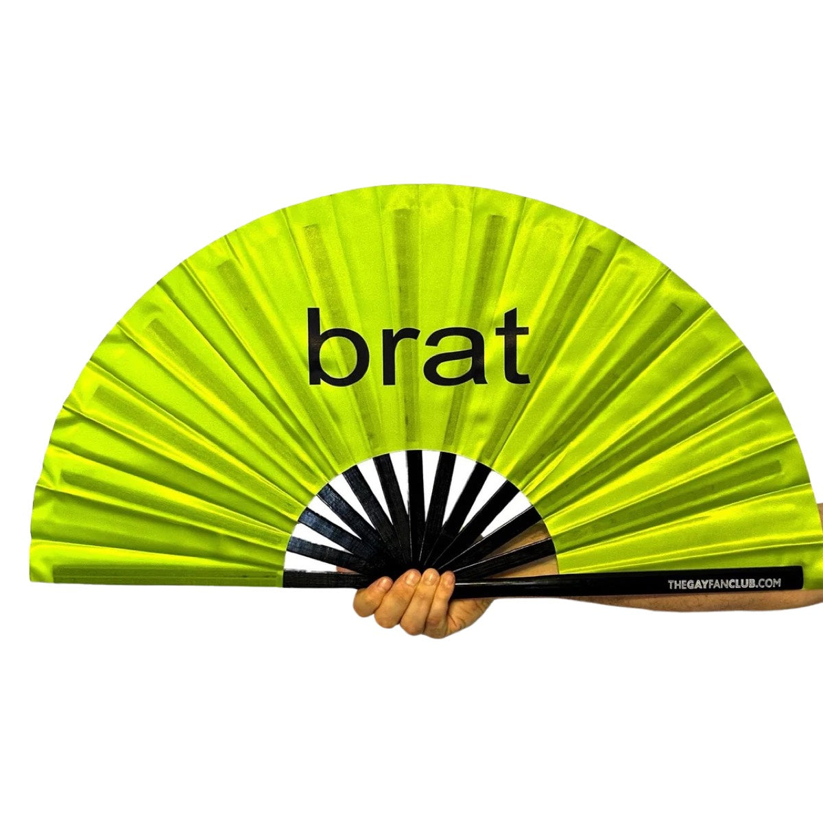 Charli XCX Brat Fan | The Gay Fan Club Hand Fans