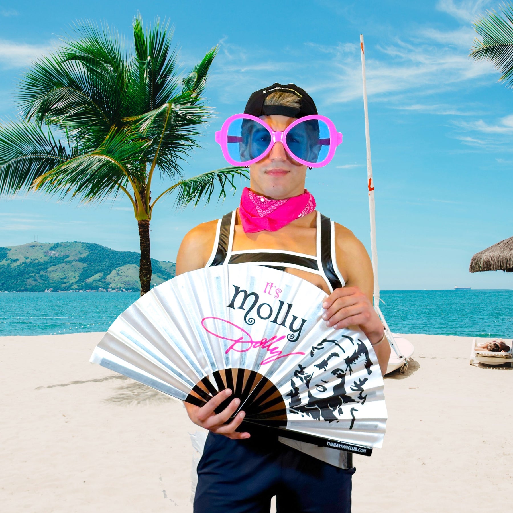 Molly Dolly Fan | Molly Rave Fan | The Gay Fan Club