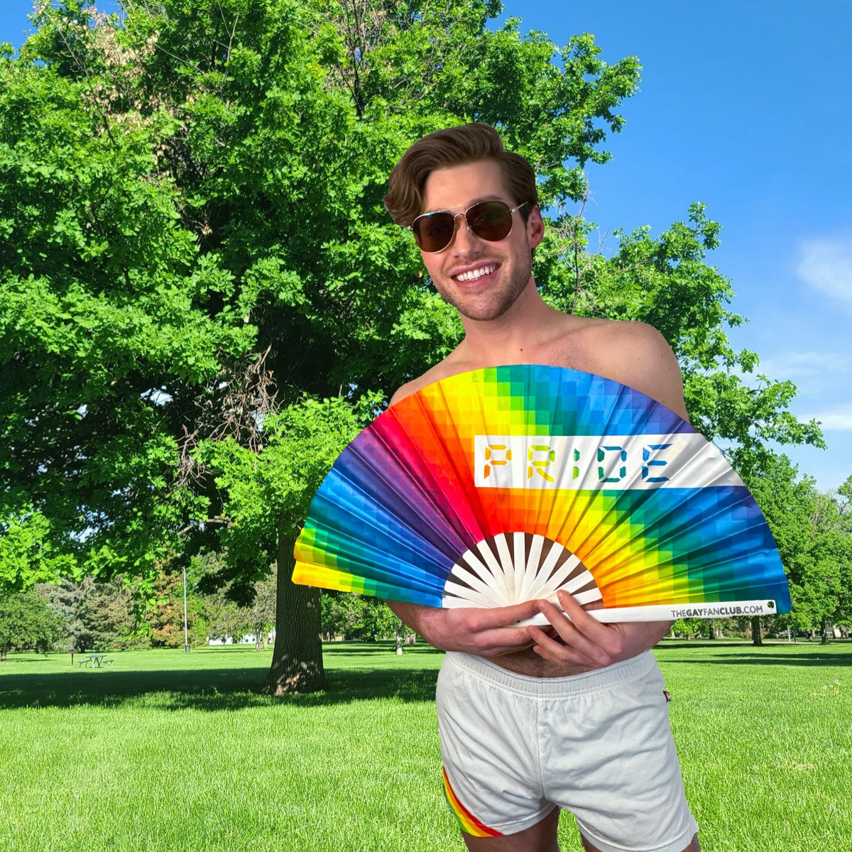 Custom Hand Fans & LGBTQ Pride Hand Fans | The Gay Fan Club