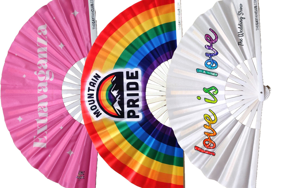 Custom Fans | Custom Hand Fans at The Gay Fan Club