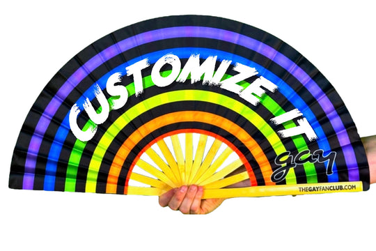 Custom Fans | Custom Hand Fans at The Gay Fan Club