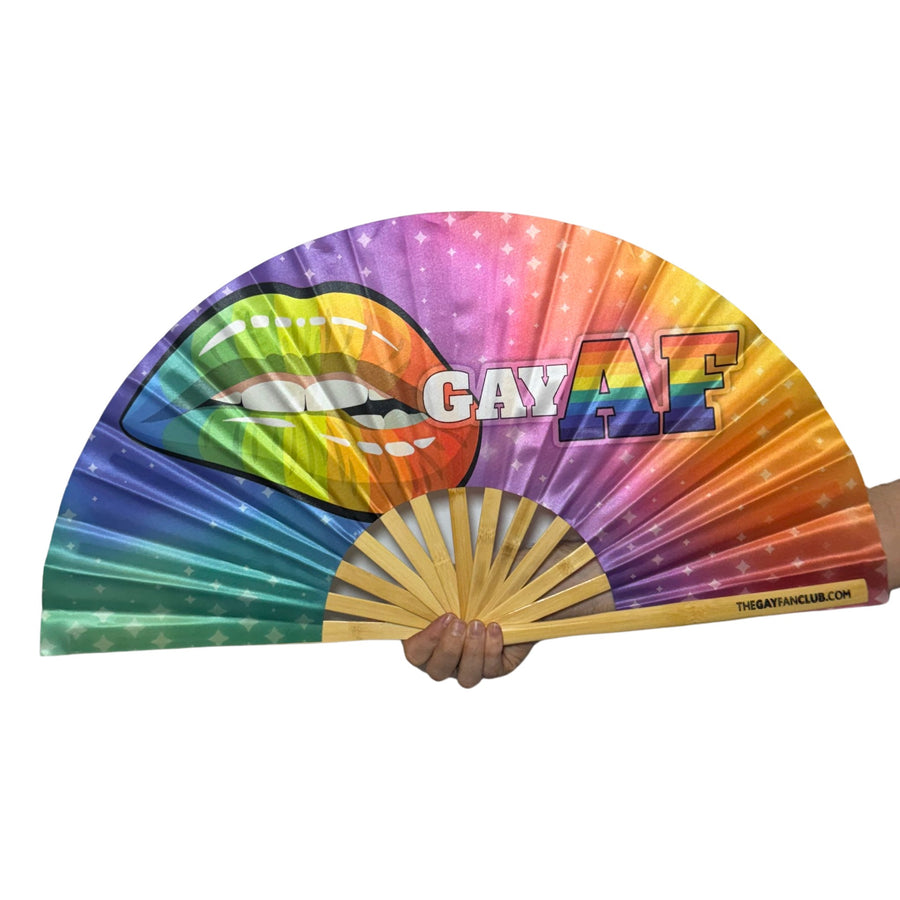 Custom Hand Fans & LGBTQ Pride Hand Fans | The Gay Fan Club