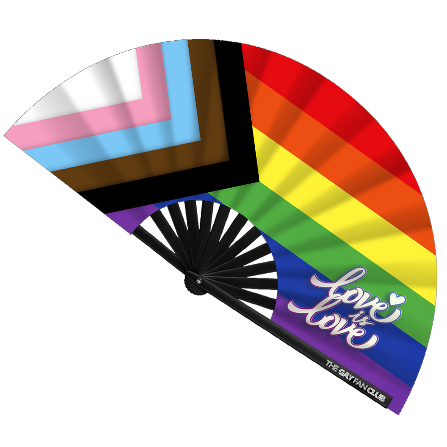 Custom Hand Fans & LGBTQ Pride Hand Fans | The Gay Fan Club