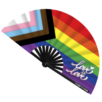 Custom Hand Fans & LGBTQ Pride Hand Fans | The Gay Fan Club