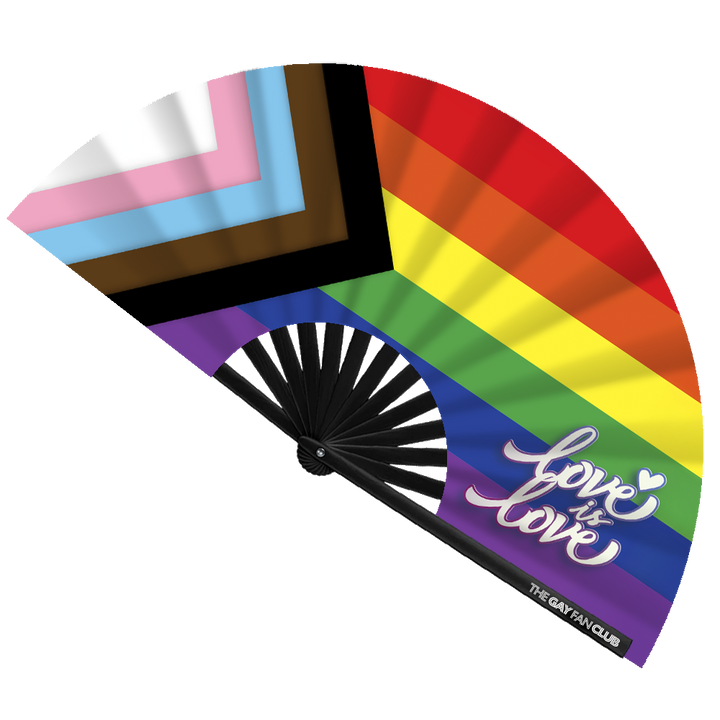 Custom Hand Fans & LGBTQ Pride Hand Fans | The Gay Fan Club
