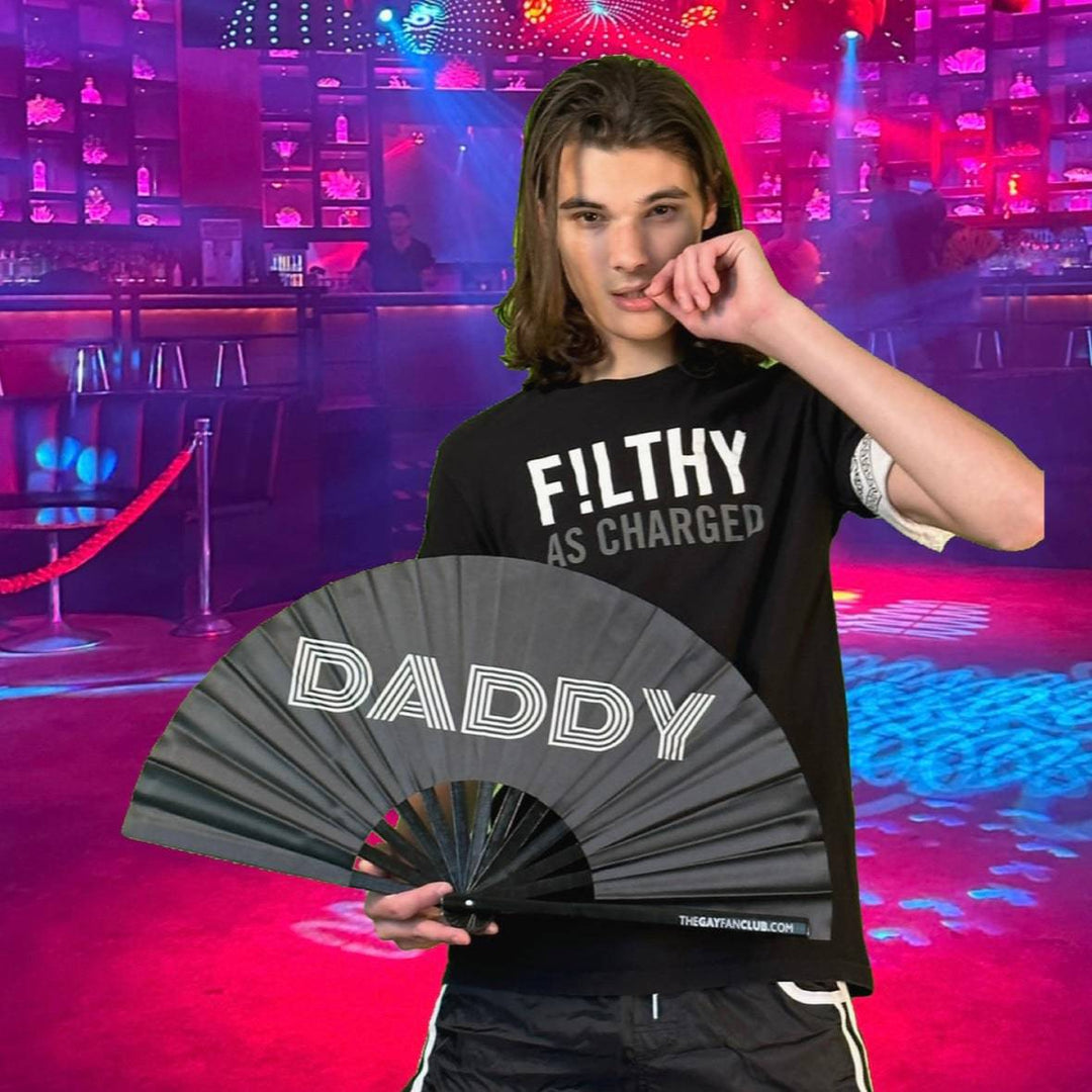 Daddy Fan | Rave Fan | The Gay Fan Club
