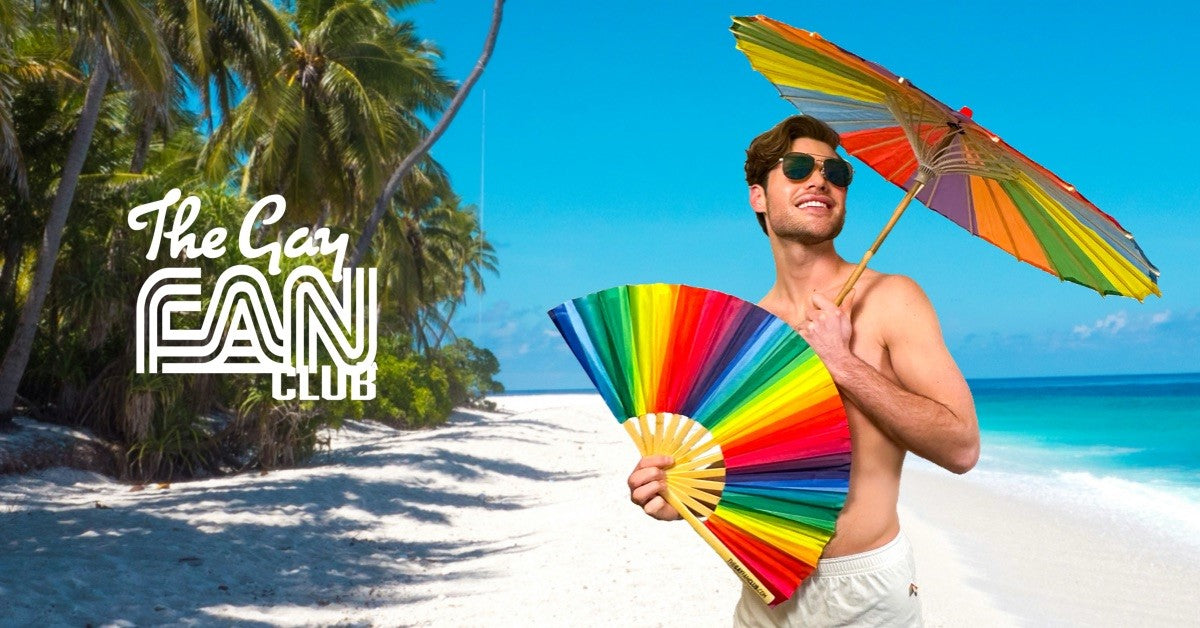 The Gay Fan Club | Shop Top Hand Fans for Pride and Parties