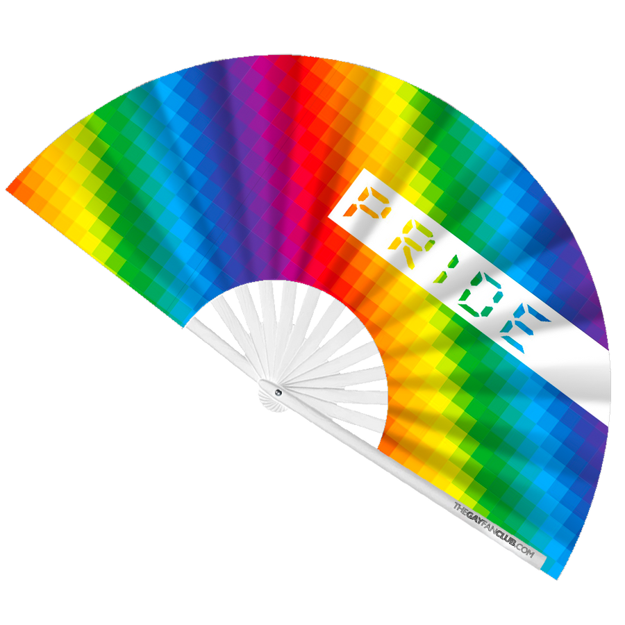 Custom Hand Fans & LGBTQ Pride Hand Fans | The Gay Fan Club