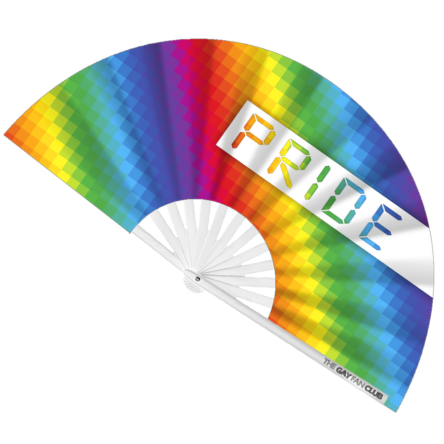 Custom Hand Fans & LGBTQ Pride Hand Fans | The Gay Fan Club