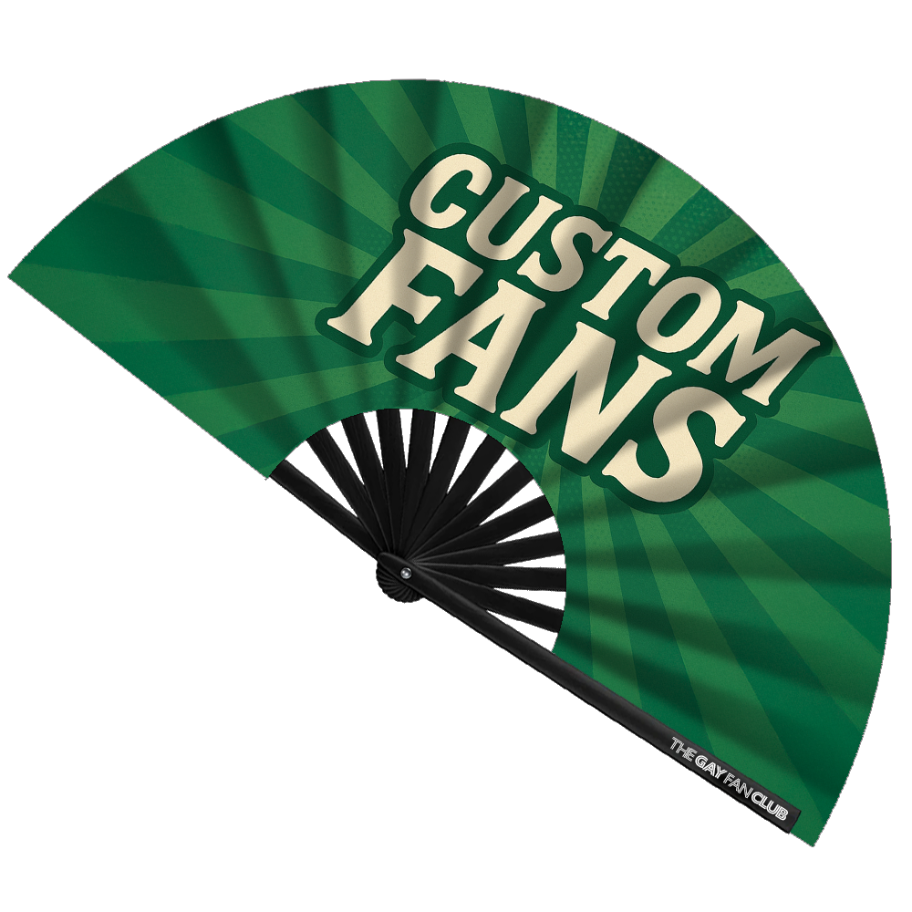 Custom Fan Designer | Design Custom Fans at The Gay Fan Club